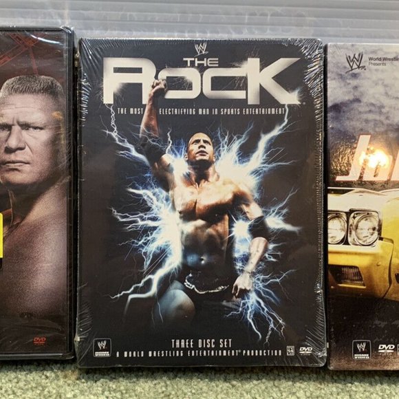 Media | 3 Sealed Wrestling Dvd Lot Wwe Hell In A Cell John Cena The ...